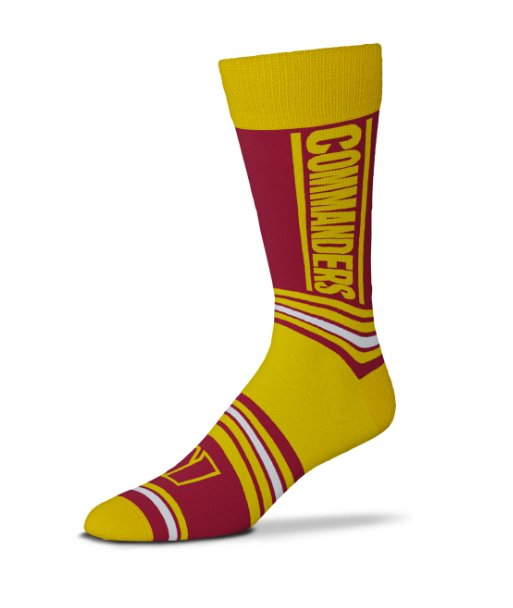 Washington Commanders For Bare Feet Go Team Socks OSFM – Casual Gear